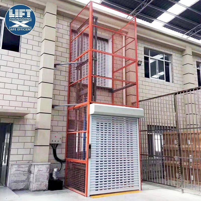 新品液压货梯升降机3吨厂房w托盘提升机液压升降平台2T固定式工业_虎窝淘