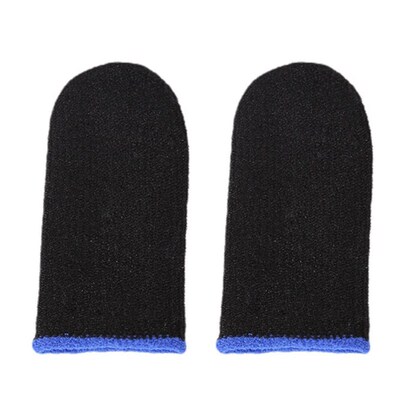 2x Gaming Finger Thumb Sleeve Gloves Sweat Proof Controller