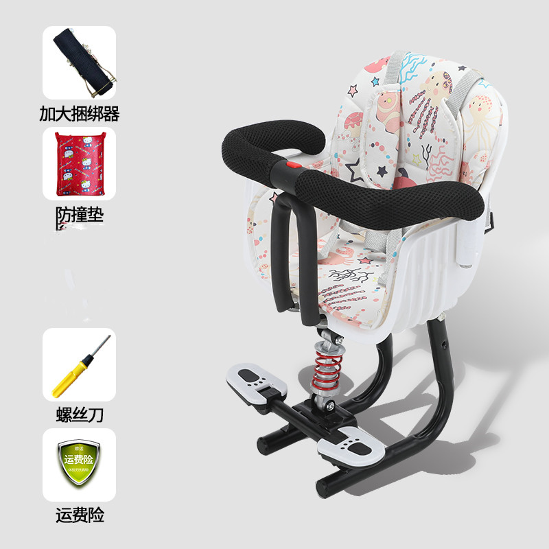 电瓶车宝宝安全座椅电动车儿童坐椅子前置防护踏板摩托车小孩坐凳