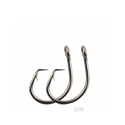100pcs 39960 Stainless Steel Fishing Hooks Big Game Fish Tun