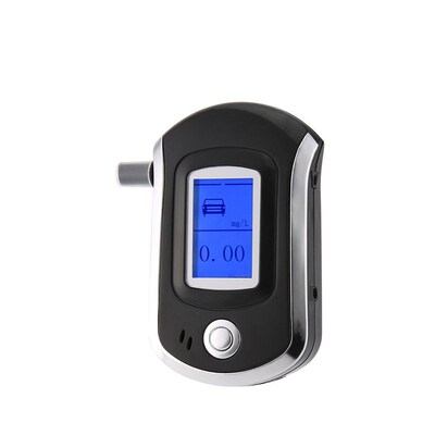 AT6000酒精测试仪便携式检测仪 配吹嘴 汽车H家用 alcohol tester