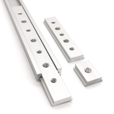 Aluminum M6/M8 T track Slot Slider Sliding Bar T Slot Nut Fo