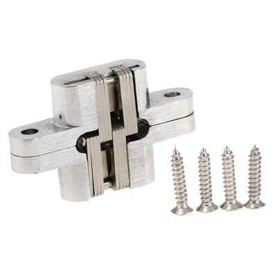 Heavy Duty Cross HStainless Steel Hidden Conceal Hinge Invis
