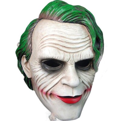 蝙蝠侠小丑面具黑暗骑士脸谱劫匪面罩狂欢节F派对道具Batman mask
