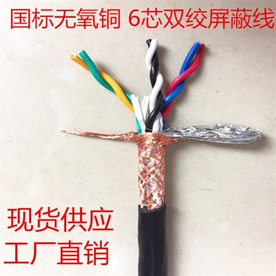RVSP/RVVSP 6芯8芯10芯 *0.2 0.3 0.5 0.75  1.0 1.5 双绞屏蔽线