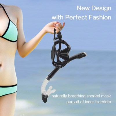 Professional Snorkel Diving Mask and Snorkels Goggles Glasse