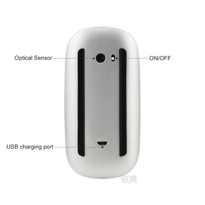 Bluetooth Wireless Arc Touch Magic Mouse Ergonomic Ultra Thi