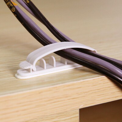 Cable Management Cable Winder Organizer Data Line Desktop W