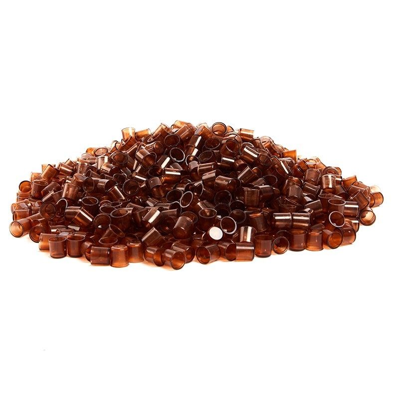 200/500/1000pc Beekeeping Plastic Brown Rearing Queen Bee To_虎窝淘