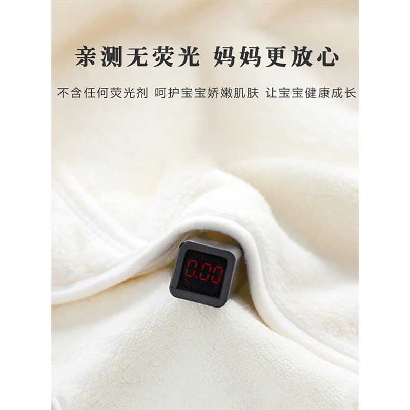 儿童浴巾可穿可裹比纯棉吸水速干男孩女童家用吊带浴裙洗澡大浴袍