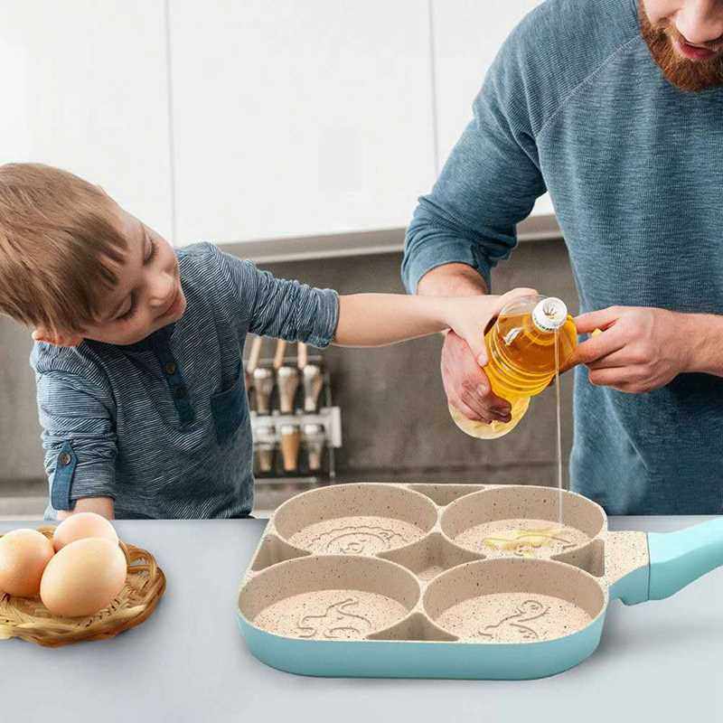 Children's Pancake Maker, Pancake Pan, Waffle Omelette Pan,_虎窝淘