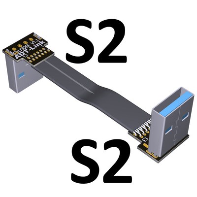 USB Ribbon Cable Flat EMI shielding FPC Extension Cable USB