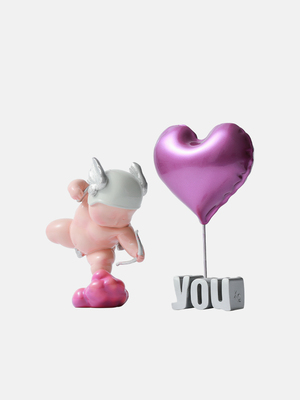 稀有艺术的瑞琪广辞，这是你客厅桌面现代雕塑饰品的结婚告白礼物