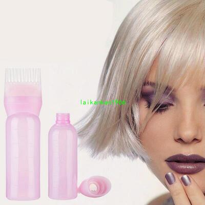 Root Comb Applicator Bottle Hair Dye Bottle With Combs Hair