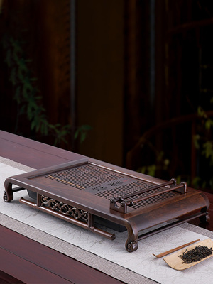 汉唐茶盘实木茶具客厅家用茶台茶托盘储水茶海小茶托功夫茶具套装