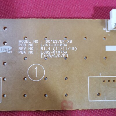 等离子三星PS60E8000GJ 原装Z板缓冲板：LJ92-01875A LJ41-10180A