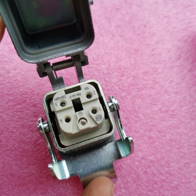HARTING连接器09200042711母芯09200030306底座带盖全新包邮原装