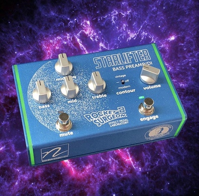 Nordstrand Starlifter Bass Preamp DI 贝斯前级DI  蓝色板砖