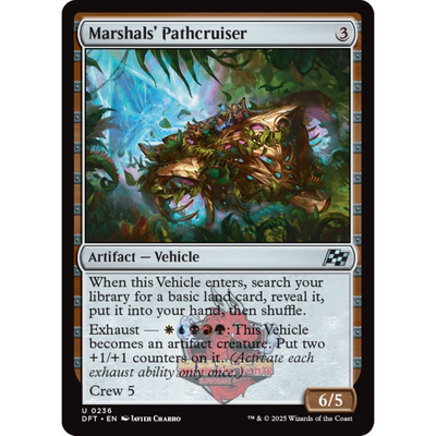 万智牌 主持巡路者 Marshals' Pathcruiser 平/闪 乙太漂移 神器