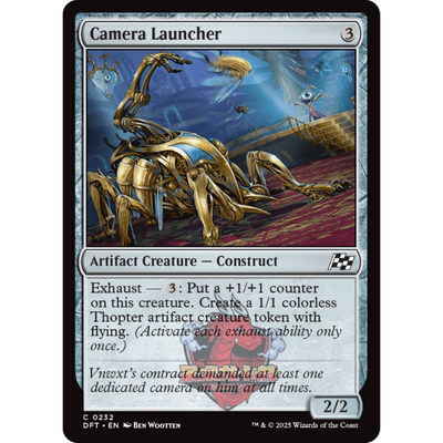 万智牌 镜头发射器 Camera Launcher 英 平/闪 乙太漂移 神器 铁