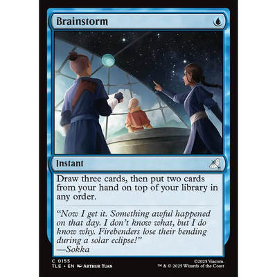 万智牌 brainstorm 脑力激荡 TLE 闪