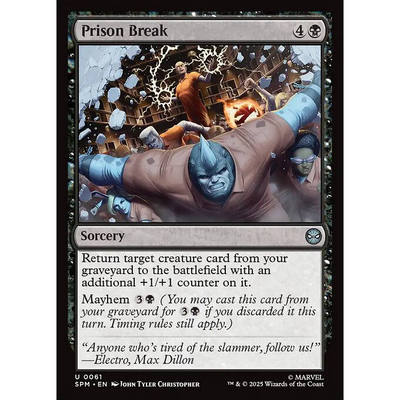 呆呆龙 万智牌 Prison Break 越狱 平/闪 SPM 蜘蛛侠