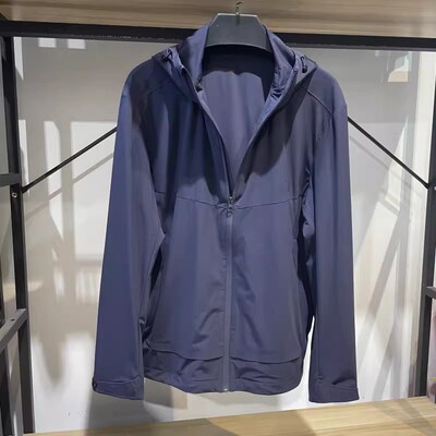 W2  BI因秋季新款男士时尚休闲连帽夹克外套 薄款F003-44