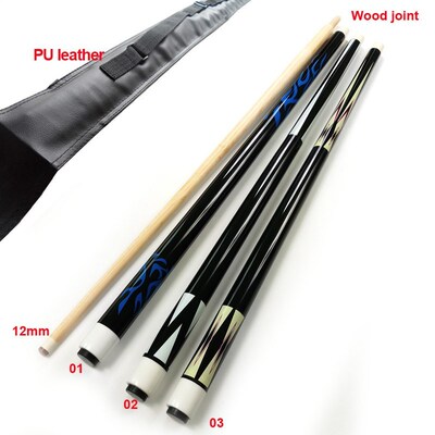 xmlivet 2018 New Carom Cue 12mm Tip 142cm Length 3 cushion C