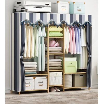 Stable load-bearing clothes storage cabinet reasonable parti