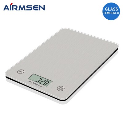AIRMSEN 11LB/5KG Household Kitchen Scale Electronic Food Sca