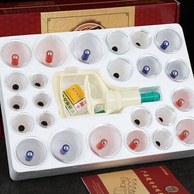 vacuum cupping therapy 24 tank suction tank moisture thicke