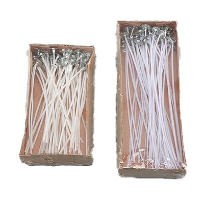 50Pcs/set Candle Wicks With Candle Wick Centering Device Fo