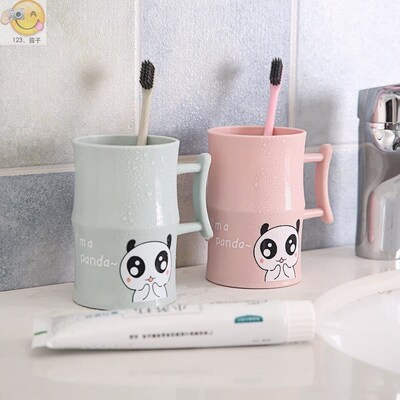 Bamboo toothbrush cup type wash gargle cup eco-friendly