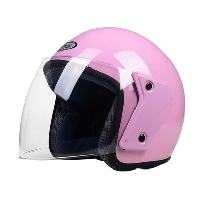 Women Motorcycle Half Helmet open face helmet Bike Bicycle H