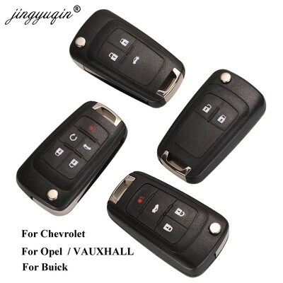 jingyuqin Flip Remote Car Key Shell  Chevrolet Cruze Epica L