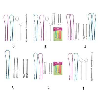 Flexible Drawstring Threader Set Needle Drawstring Replaceme