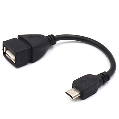 Micro USB Cable Male Host to USB Female OTG Adapter for And