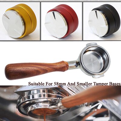 Coffee Tamper 51/58mm Adjustable Height Powder Hammer Coffee