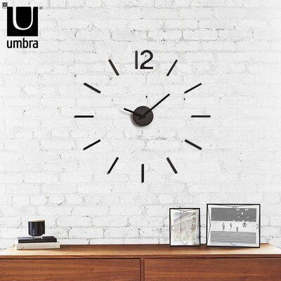 wall clock watch clocks 3d diy acrylic mirror stickers Livin