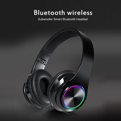 Strong Bass Bluetooth Headphones Wireless Gaming Headset Ea
