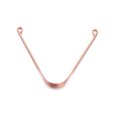 1 Pc Tongue Scraper Cleaner Metal Cleaning Scraper Men Wome