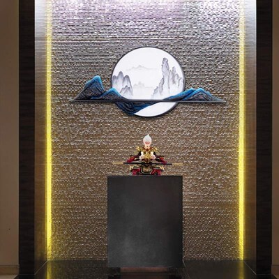 New Chinese living room decorative painting sofa backgroun