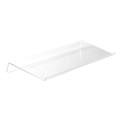Acrylic Tilted Computer Keyboard Holder Clear Keyboard Stand