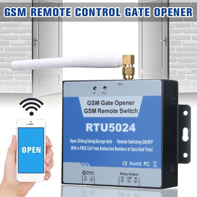RTU5024 GSM Gate Opener Relay Switch Remote Control Door Ac