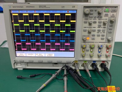 现货出售一台安捷伦MSO7104B示波器,带宽1GHZ,采样,议价.