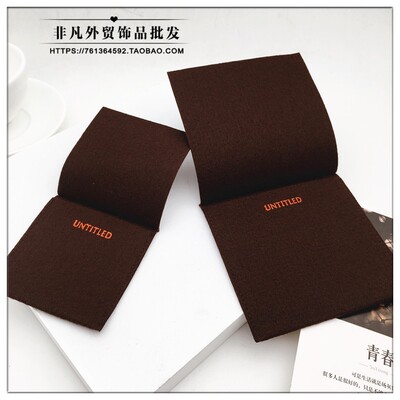 非凡欧美饰品  日本UNT*TLED正品收纳袋耳钉手镯包装袋