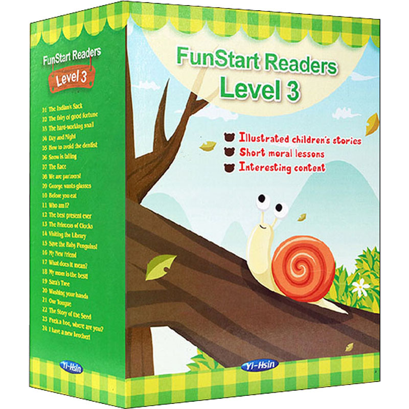 FunStart Readers Level英文原版绘本有趣的读完阶段 3(全24册)正版书籍新华书店旗舰店文轩官网 INHERIT ...