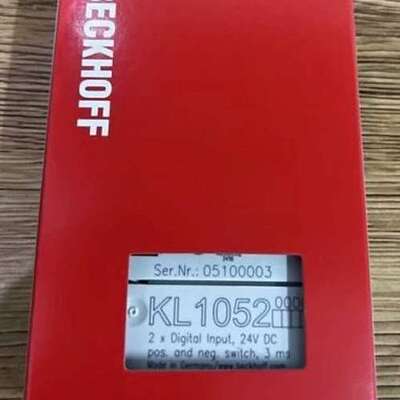 倍福模块KL1052，库存现货全新正品，顺丰包邮，欢迎有需要