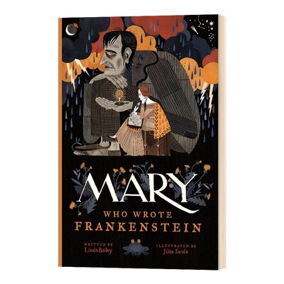 现货 英文原版 玛丽·雪莱的故事 纪念《弗兰肯斯坦》200周年 精装 Mary Who Wrote Frankenstein