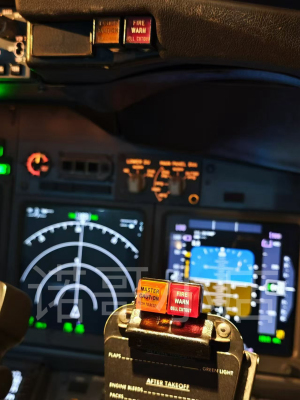 解压小玩具钥匙扣Boeing亚克力